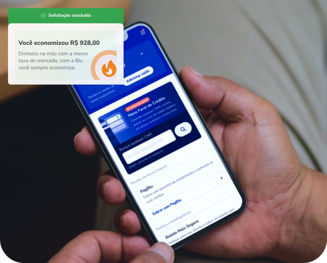 Blu | Solução financeira completa que conecta o varejo à indústria